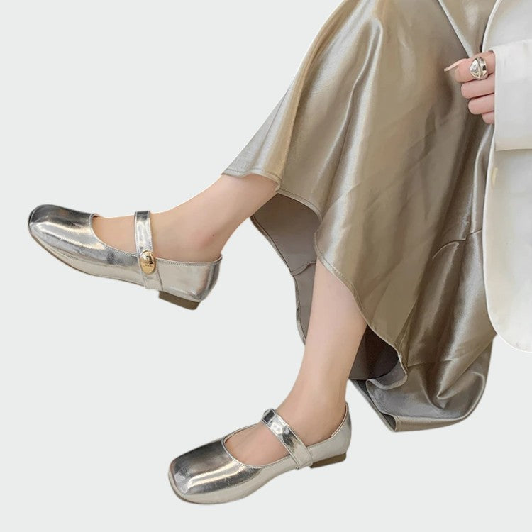 Olivia™ | Minimalist Mary Jane Shoes – Liora Castelli