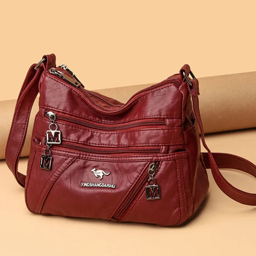 Olmera Multi-Pocket Shoulder Bag – Liora Castelli