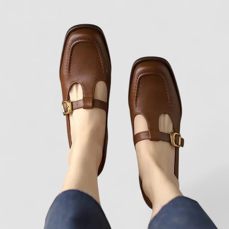 Elizabeth™ – Orthopedic T-Strap Mary Jane Shoes – Liora Castelli